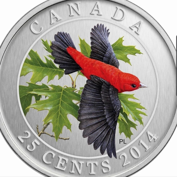 The Royal Canadian Mint | Office | 24 Rcm 25c Colourised Birds Of ...